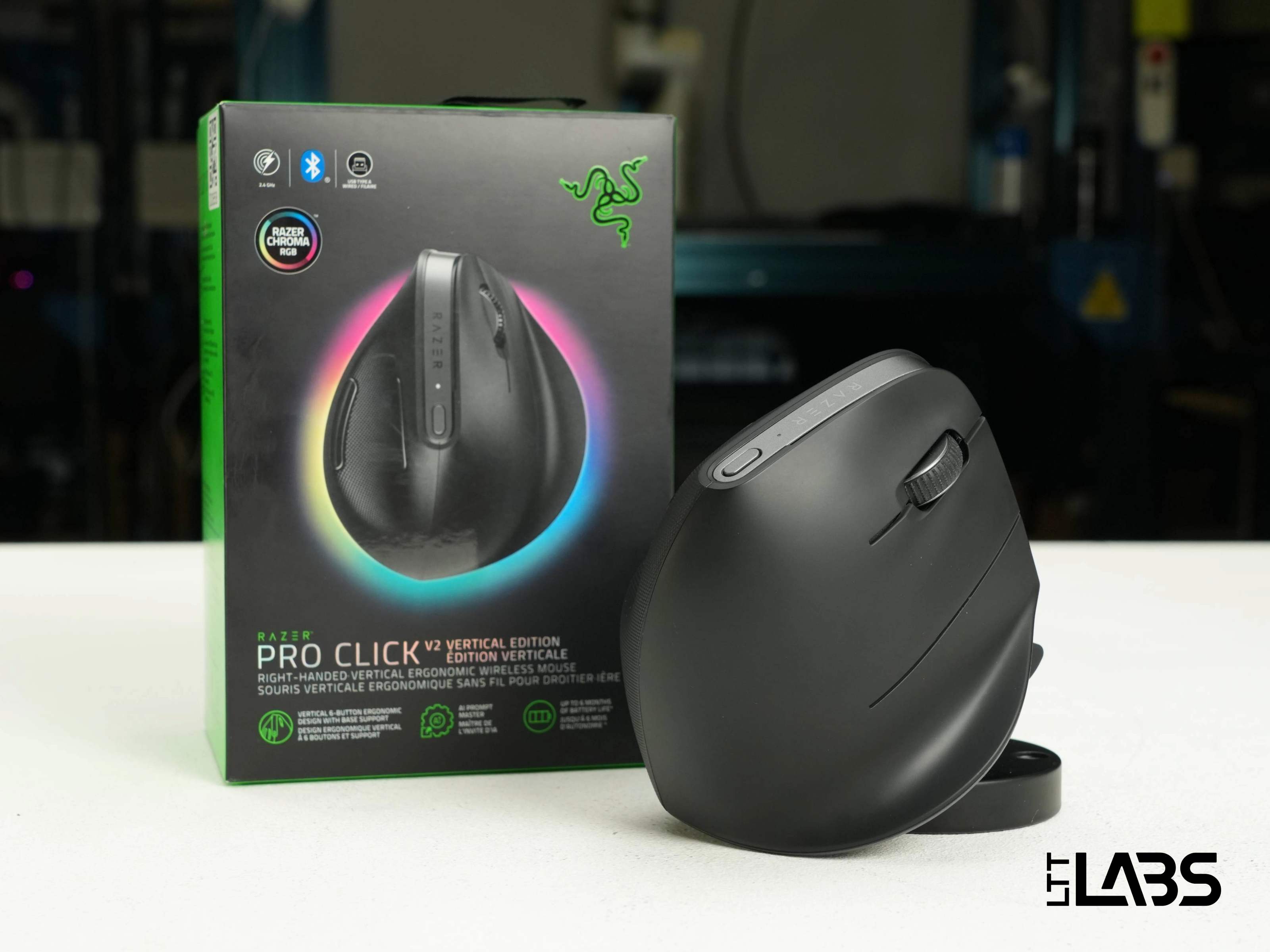 Glorious Model O 2 vs Razer Pro Click V2 Vertical Edition | LTT Labs